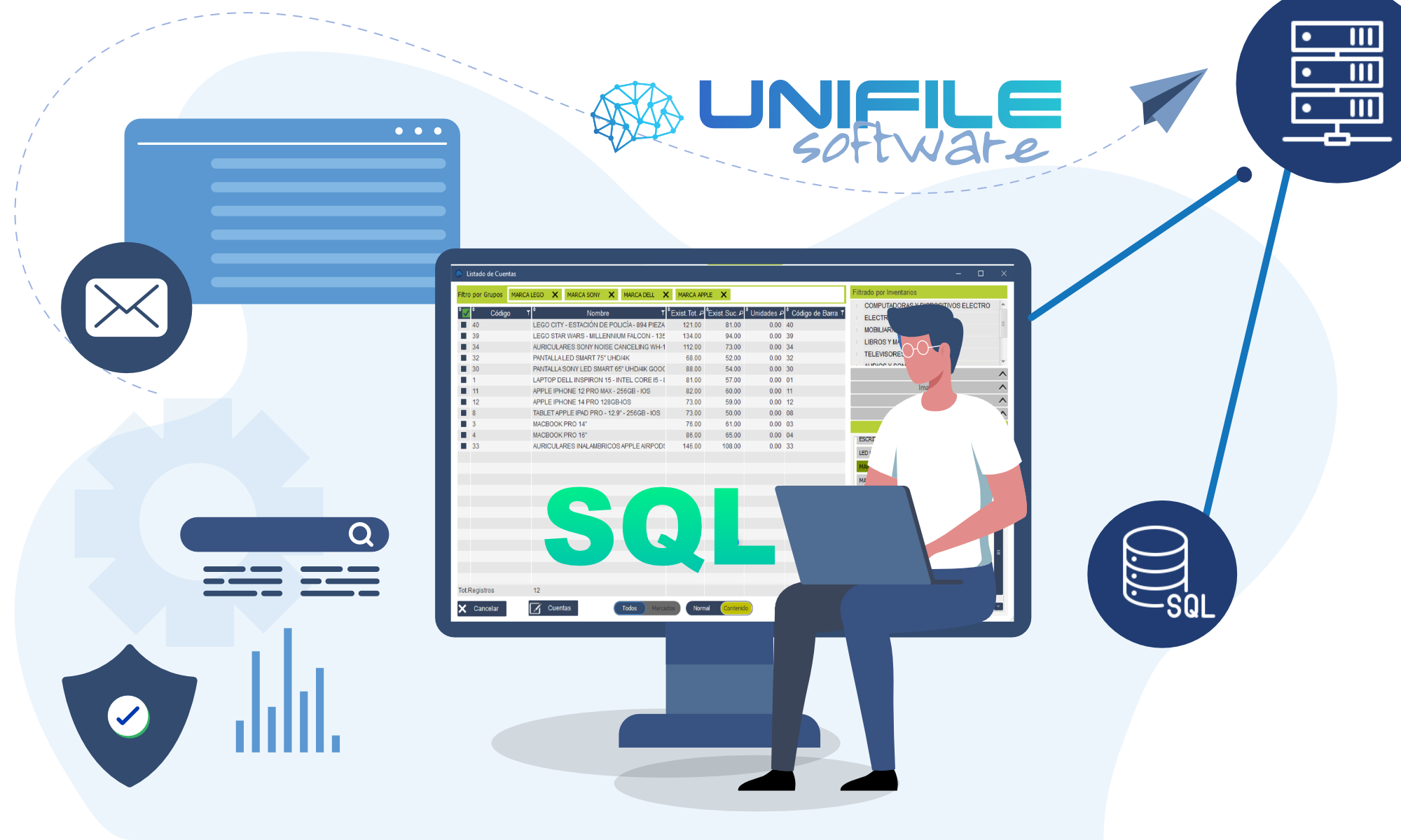 Unifile Software - Aplicaciones para el control de negocios